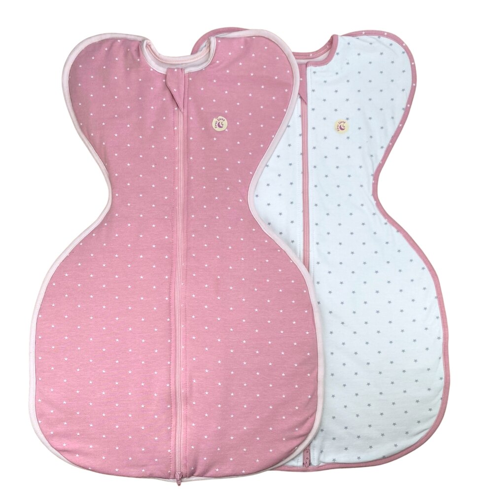 Set 2 saci de dormit nou-nascut Swaddle First Sleep Sweet Star & Sweet ...