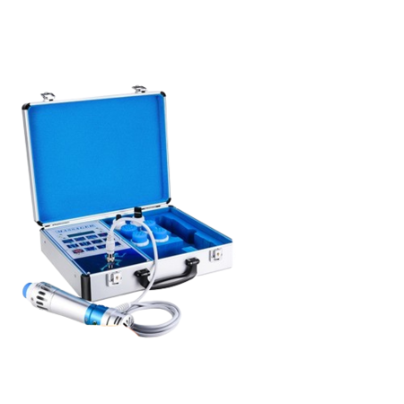 Masina de terapie cu unde de soc electromagnetice, 7 capete de masaj, priza UE, 220V - eMAG.ro