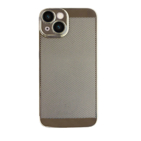 Капак с вентилация, модел златна мрежа, Съвместим с iPhone 13 - eMAG.bg