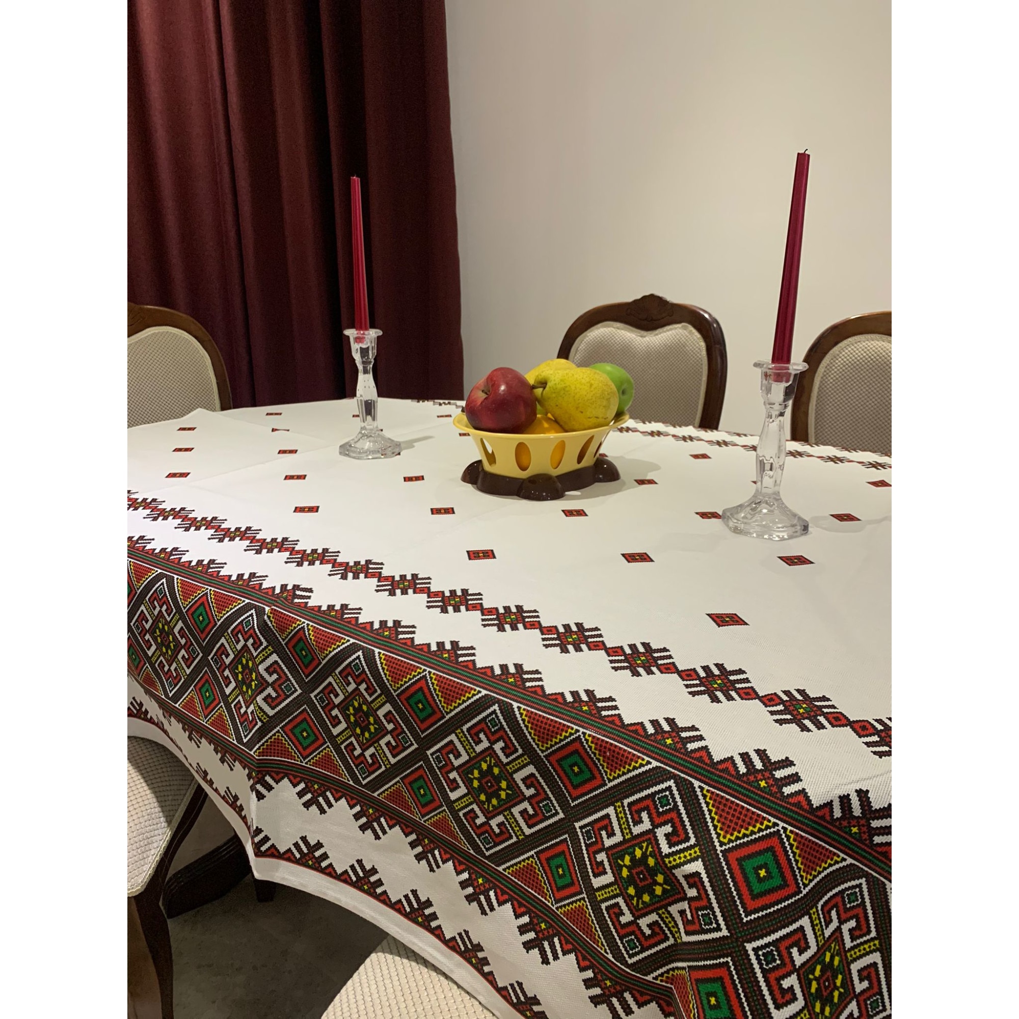 Fata de masa model Traditional, Bumbac, 140x220 cm - eMAG.ro