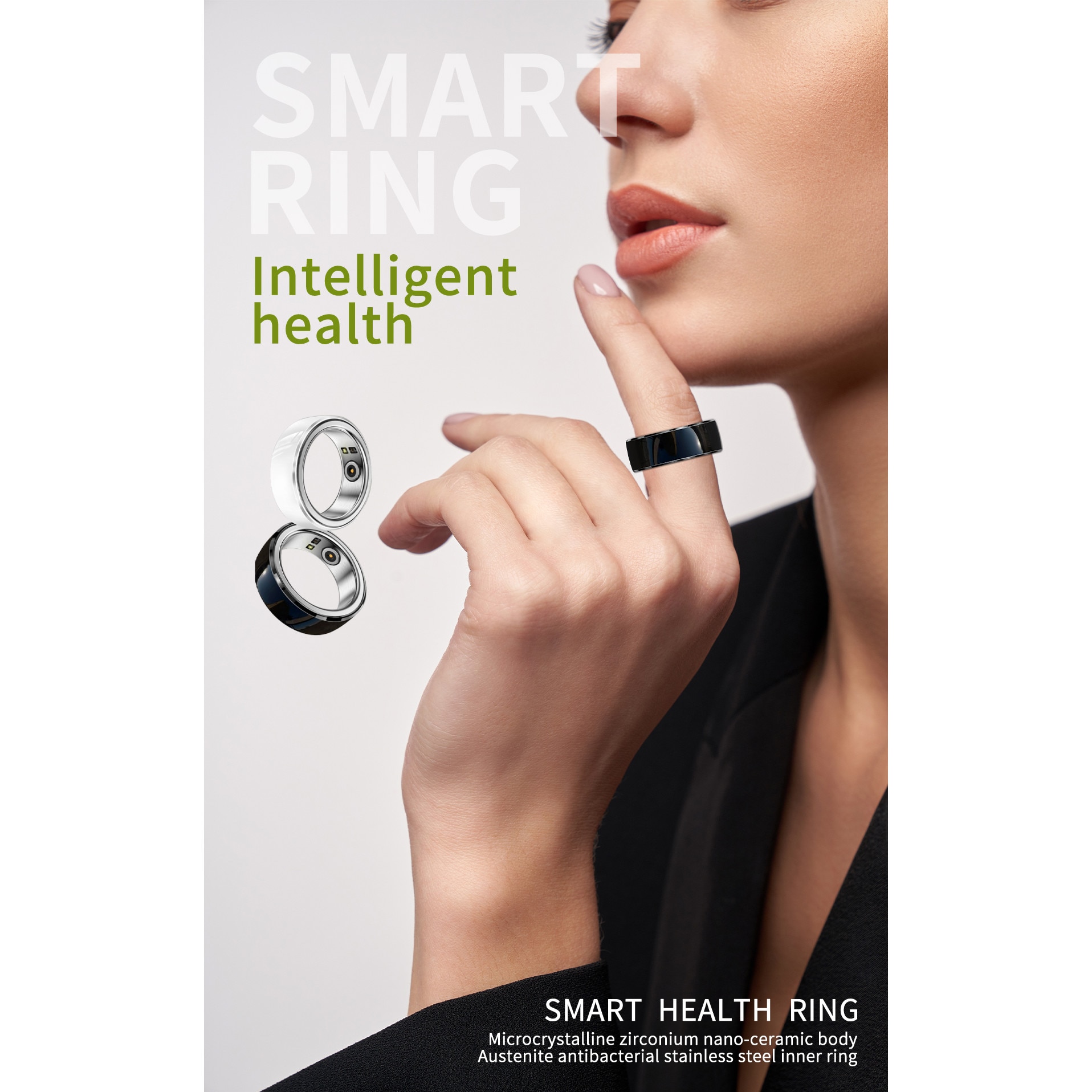 Inel Inteligent Multifunctional Fashion Ring idealSTORE Blouetooth ...