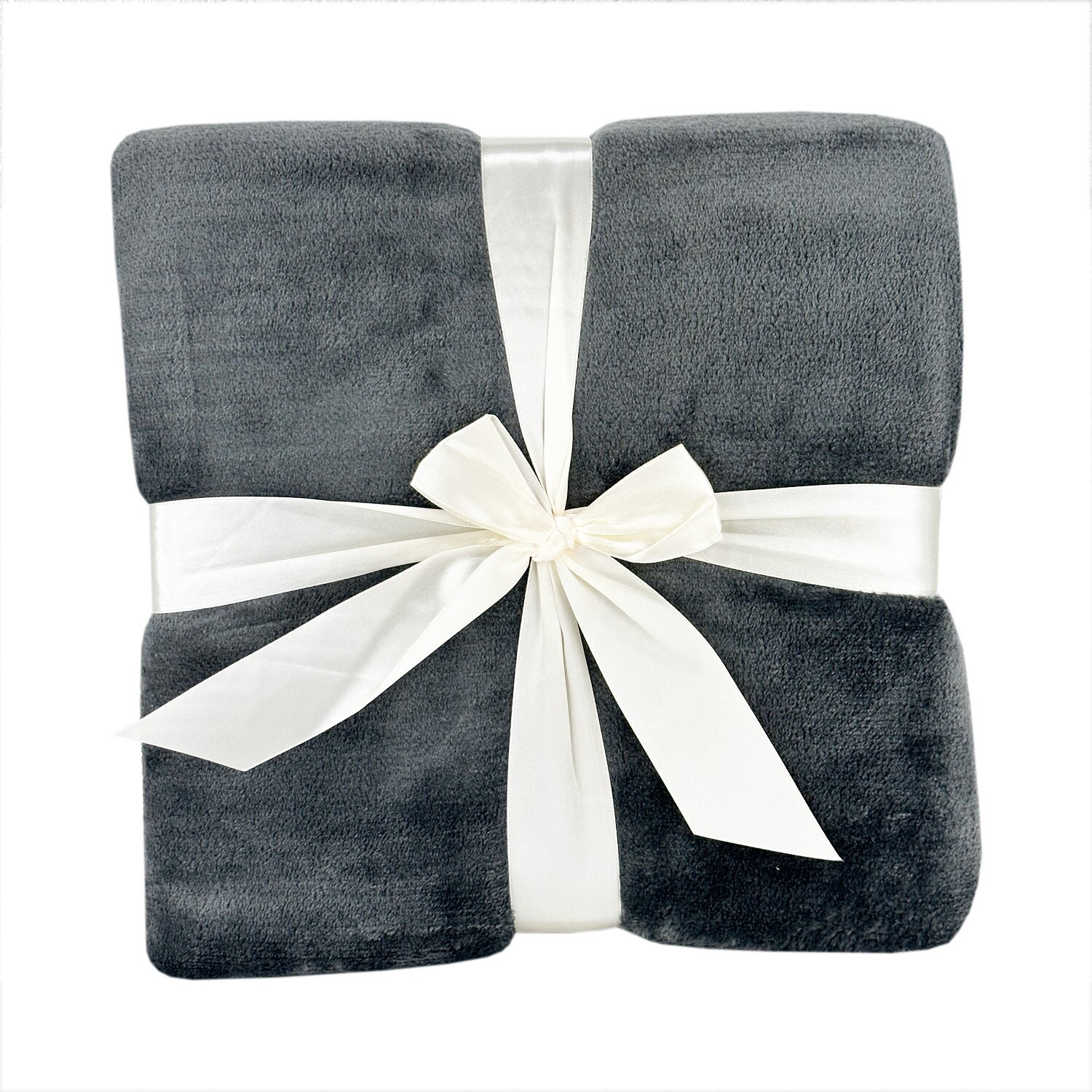 Patura cuvertura de pat LUNA 150x200 monocroma grafit - eMAG.ro