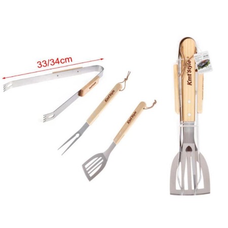 Set 3 ustensile gratar - eMAG.ro