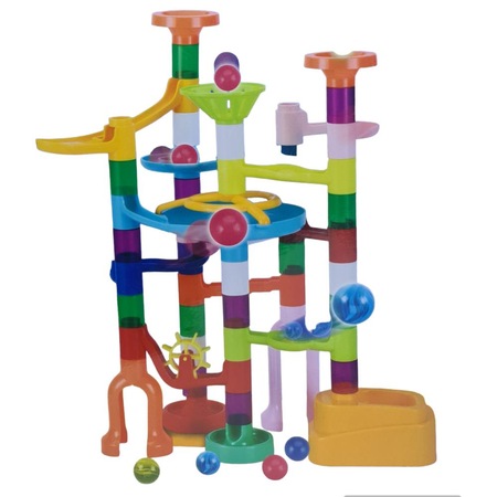 Joc constructii Marble Run 73 piese - eMAG.ro