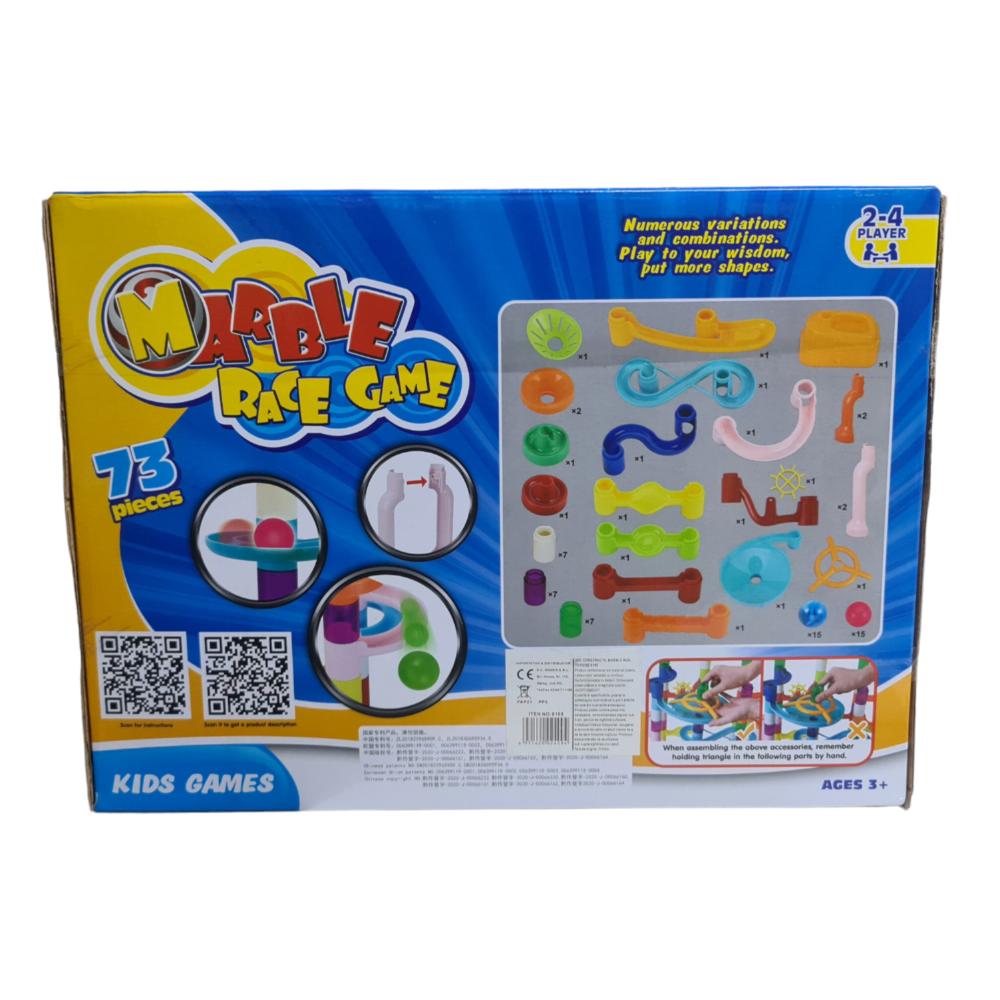Joc constructii Marble Run 73 piese - eMAG.ro