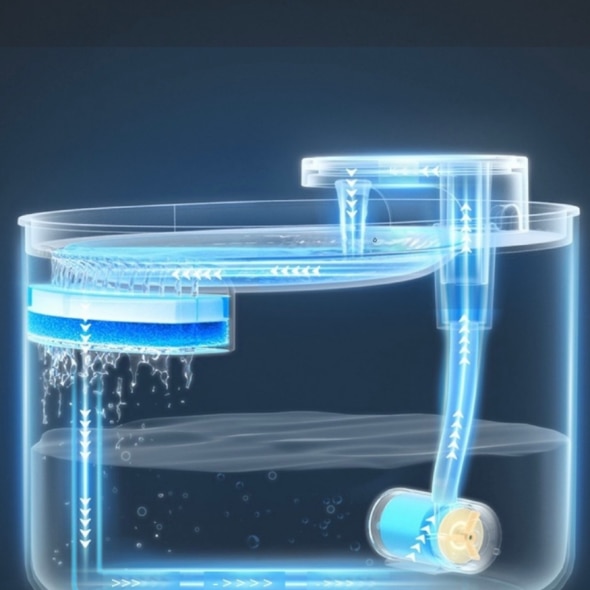 Dispenser Apa Automat TRIVARA™️, Fantana Automata 3L pentru Caini si ...