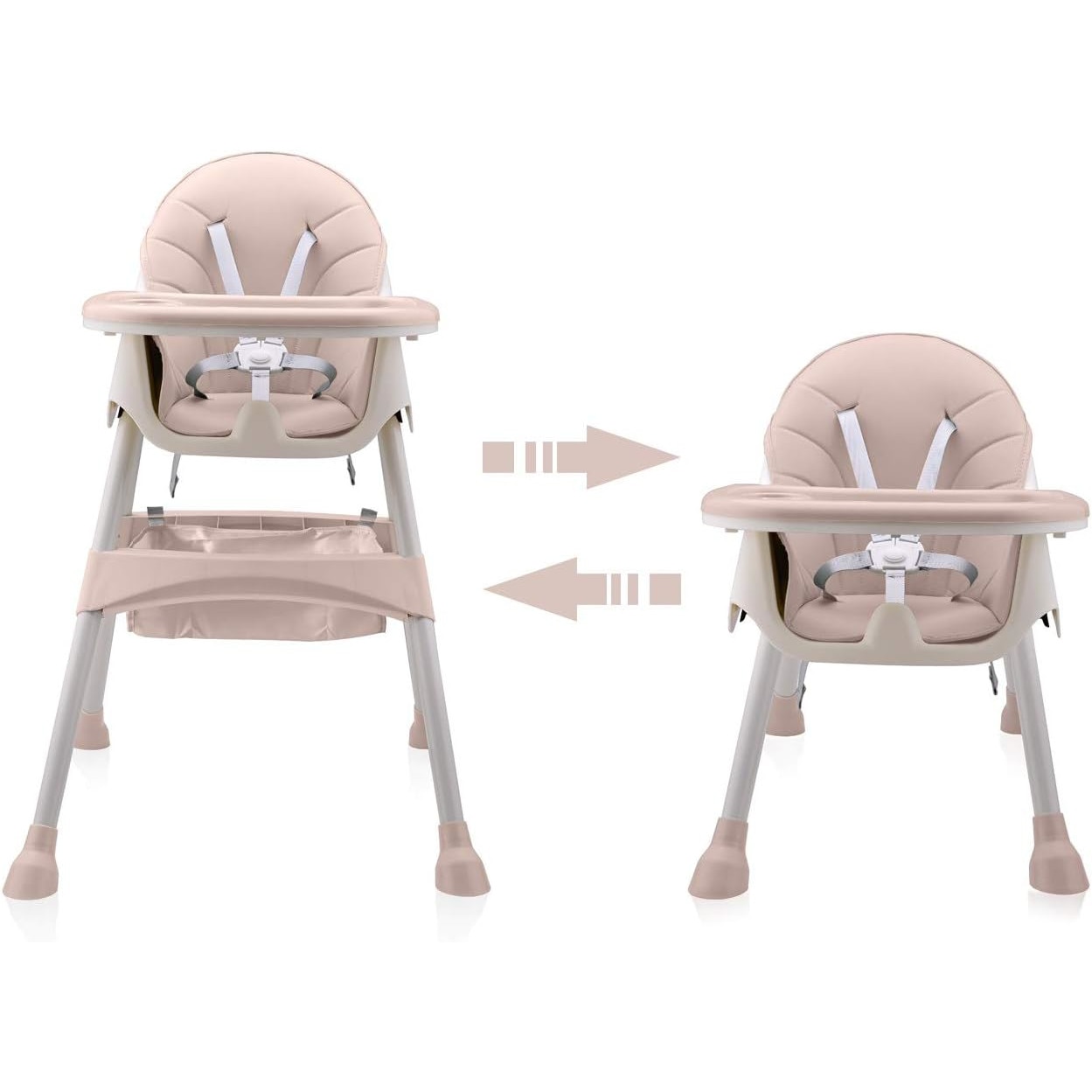 Scaun Alimentatie Copii, Bigshot SABB8785, Multifunctional 4in1 ...