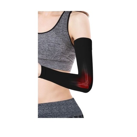 Manson fara degete de compresie Pressio 22 - 32 mmHg, negru, M - eMAG.ro