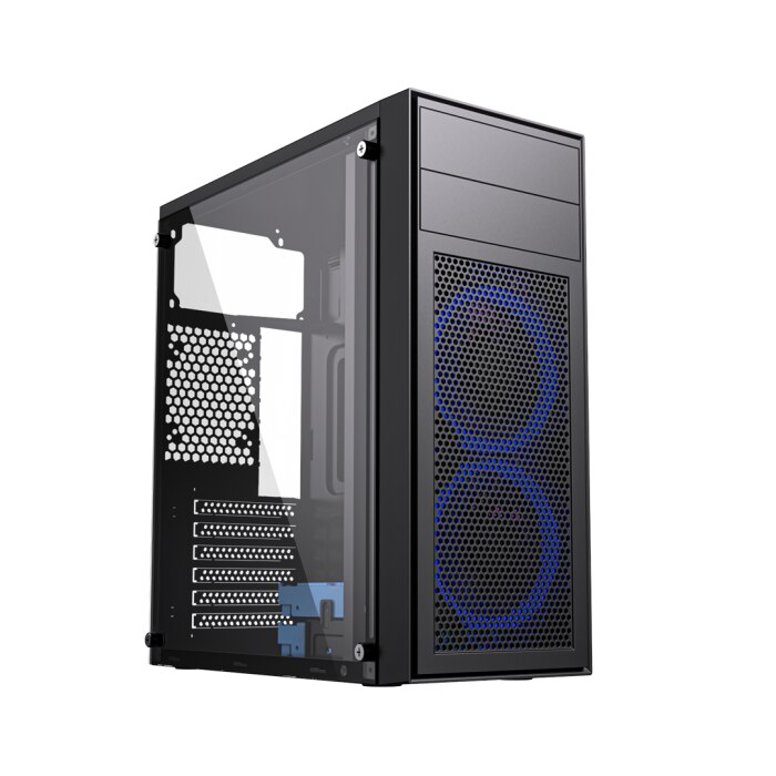 Carcasa PC, Gembird, USB/USB-C, HD Audio, Negru - eMAG.ro