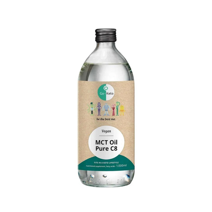 Ulei de Cocos MCT Oil Pure Coconut C8 1000ml - eMAG.ro