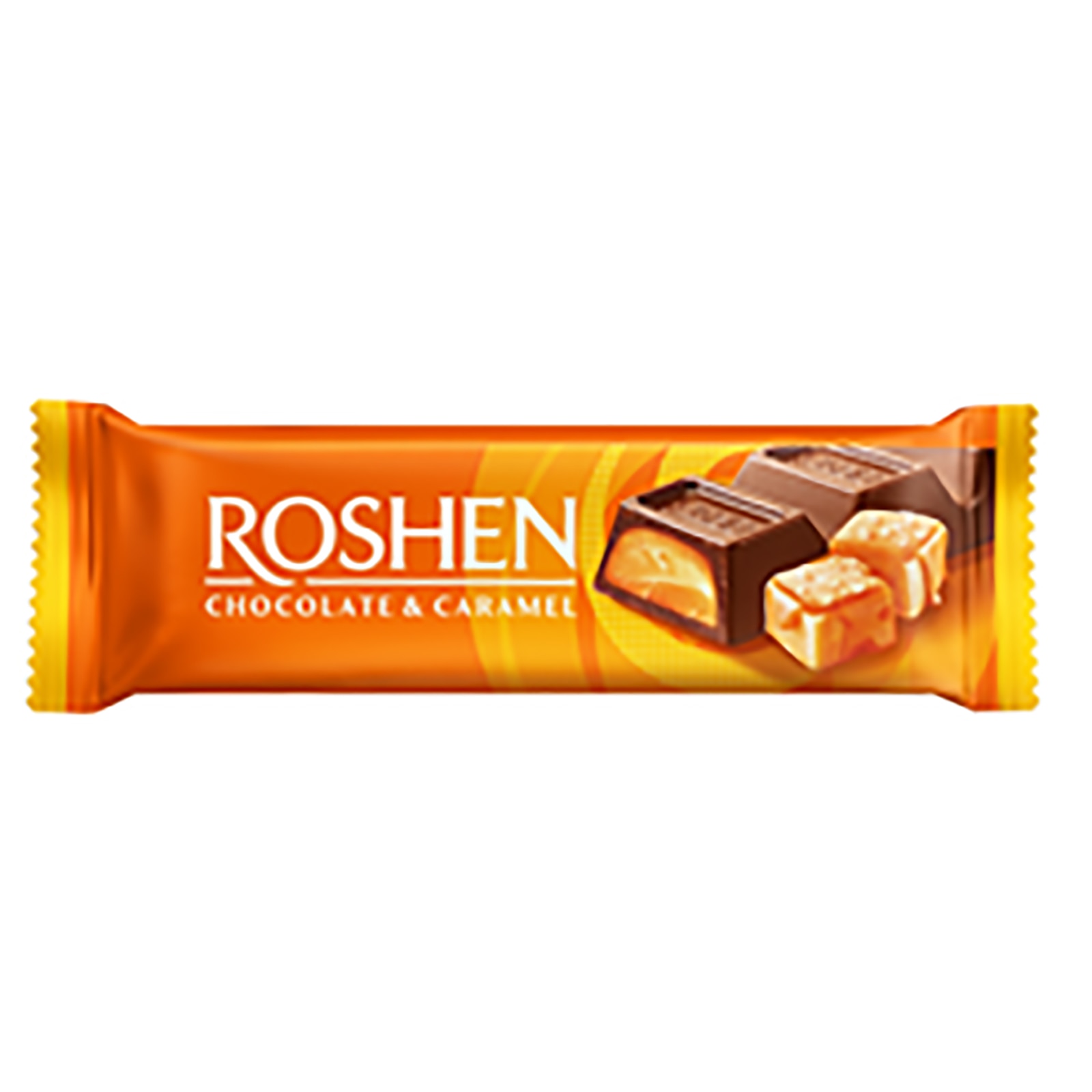 Baton de Ciocolata si Crema de Caramel, bax 30 bucx 33 g, Roshen - eMAG.ro