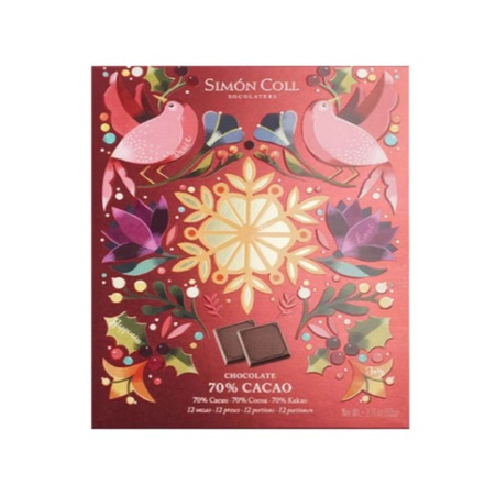 Tableta de ciocolata neagra cu 70% Cacao Simon Coll Xocolaters 60g ...