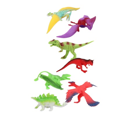 Set dinozauri, 6 bucati, plastic - eMAG.ro