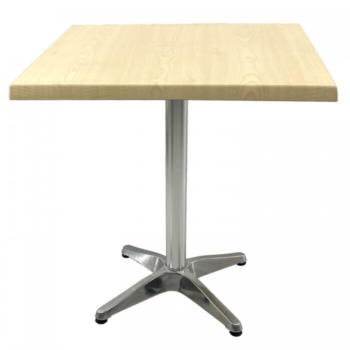 Masa de restaurant, terasa patrata 80x80cm Raki Maple blat werzalit si ...