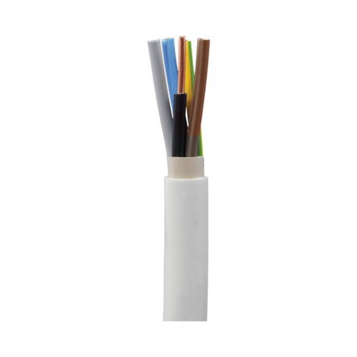 Cablu Cyy-f 5x2, 5 Mm² Gri, Inel 50m, Manta Din Pvc Tip St2 Conform Sr ...