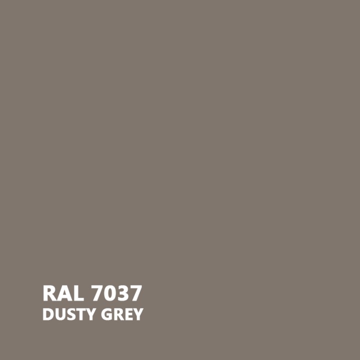 Гланцова боя за машини, RAL 7037 Dusty Grey, 1L - eMAG.bg