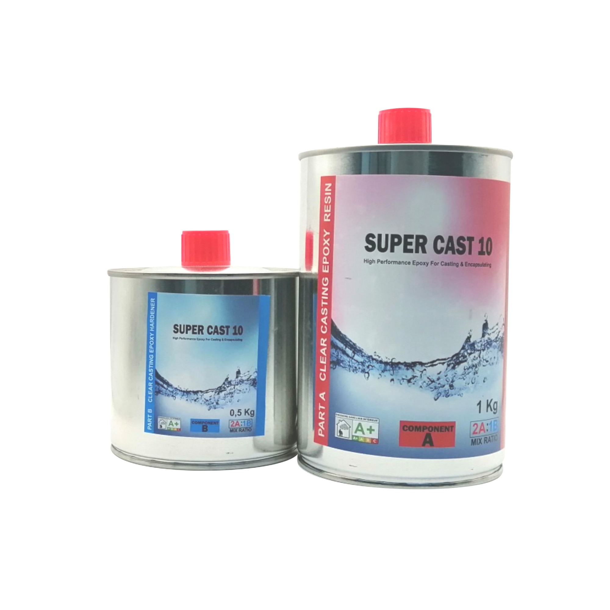 Rasina Epoxidica Transparenta Super Cast 10, Abw, 1+0.5 Kg - eMAG.ro