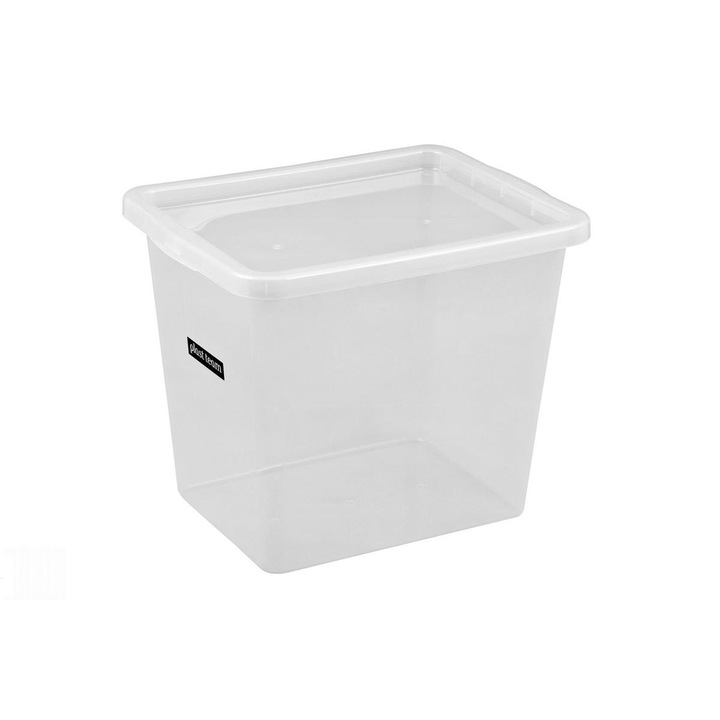Container Plast Team, Plastic, Transparent, 31L - eMAG.ro