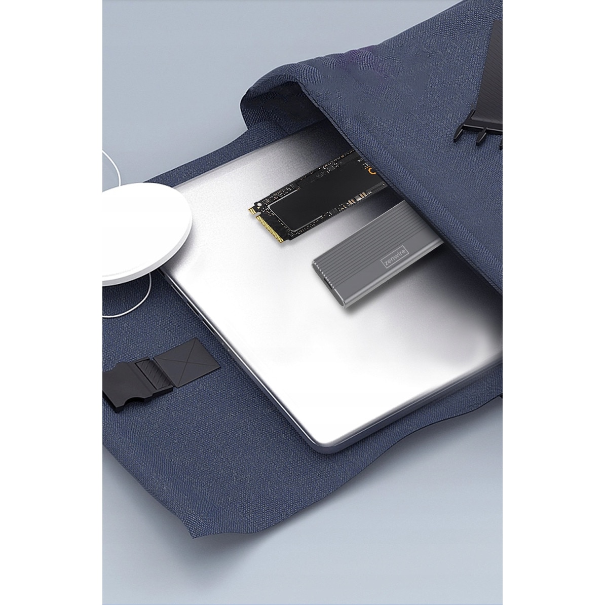 SSD tok Zenwire m2 SATA NGFF USB-C USB 3.0 USB 3.0 meghajtótartó m.2 ...