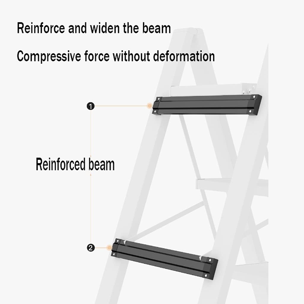 Scara Pliabila din Aluminiu, cu 2 Trepte Late, Bigshot, Maxim 150 Kg ...