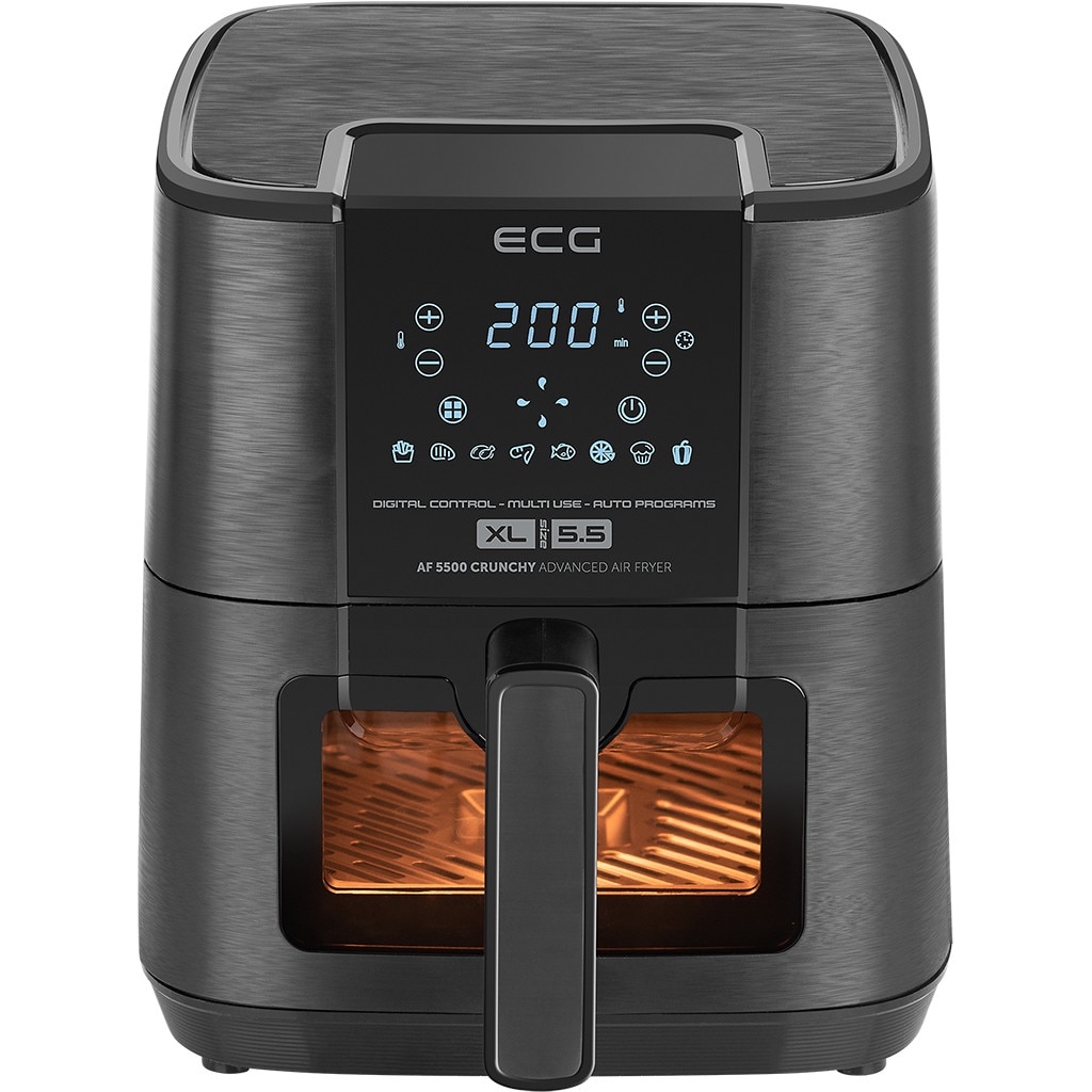 ECG AF 5500 Crunchy Forrólevegős fritőz, 5, 5L - eMAG.hu