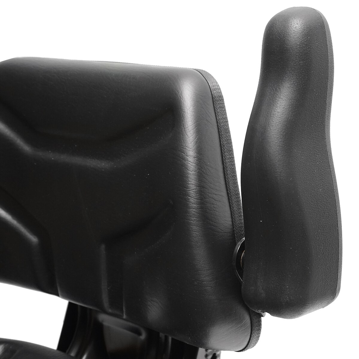 Scaun pentru tractor, negru, reglabil cu cotiera, latime sezut 485mm ...