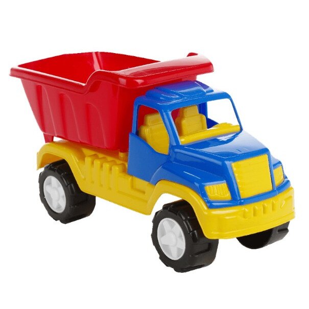 Camion basculanta super, Burak Toys, 33x13x16 cm, cabina albastra - eMAG.ro