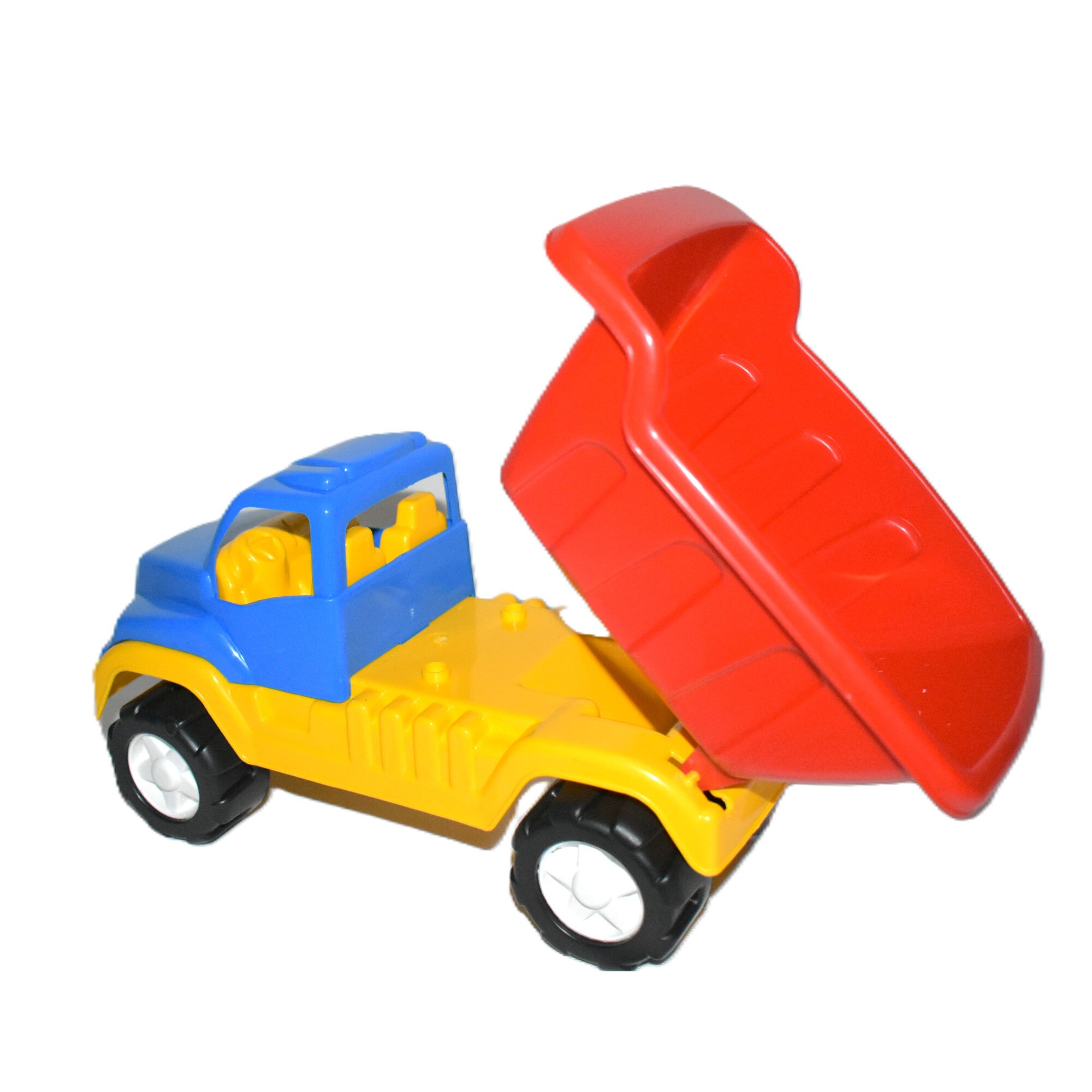 Camion basculanta super, Burak Toys, 33x13x16 cm, cabina albastra - eMAG.ro