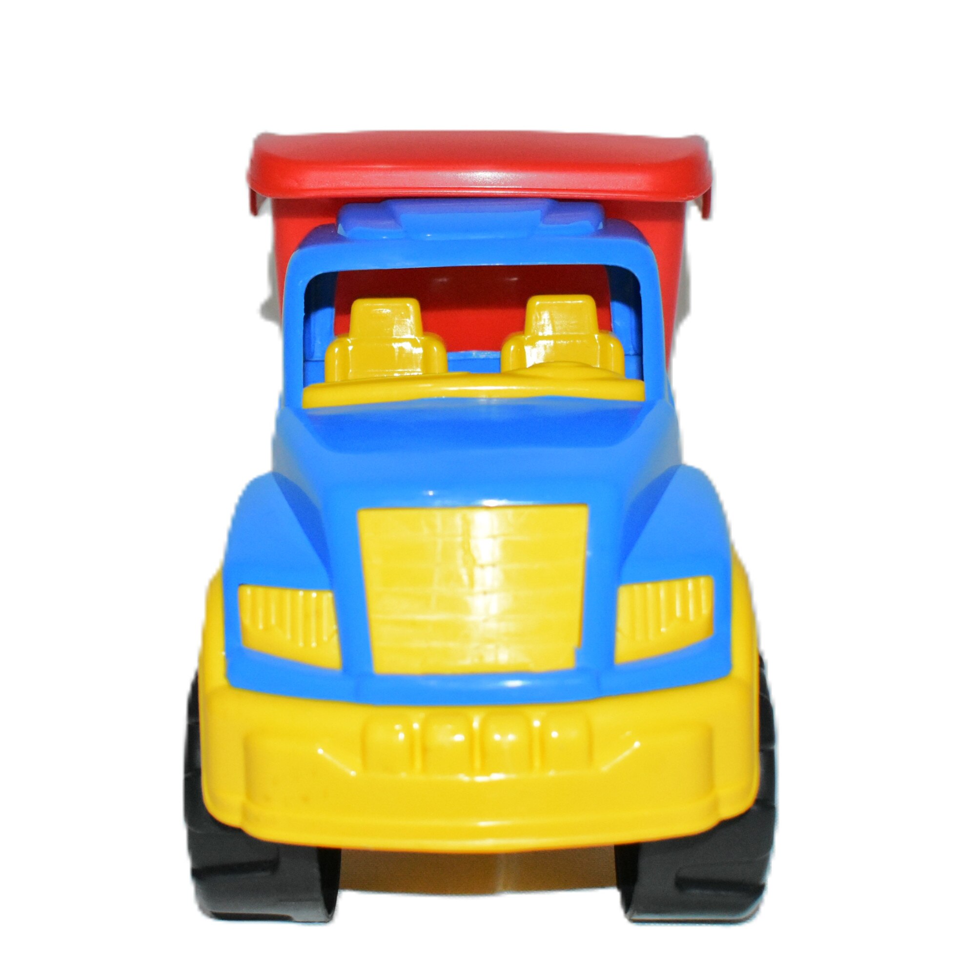 Camion basculanta super, Burak Toys, 33x13x16 cm, cabina albastra - eMAG.ro