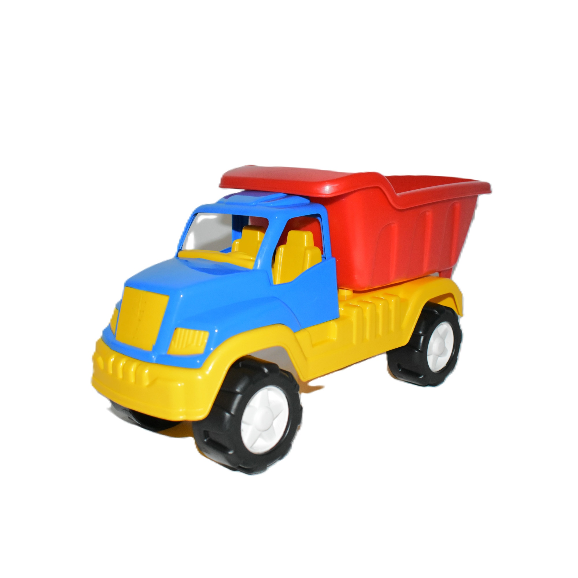 Camion basculanta super, Burak Toys, 33x13x16 cm, cabina albastra - eMAG.ro