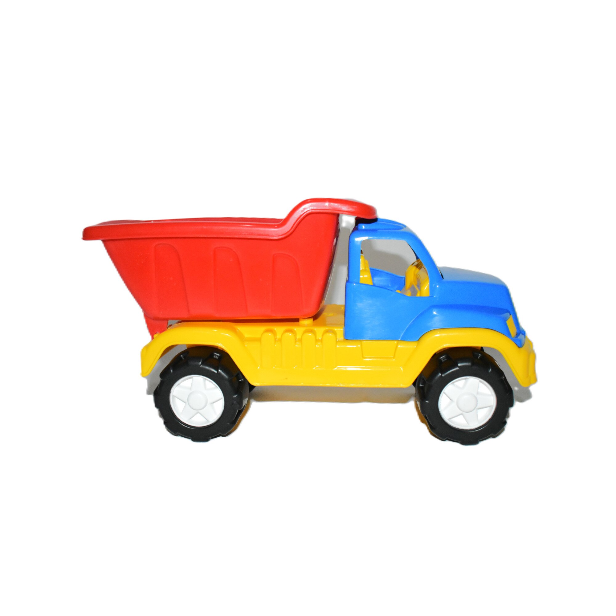 Camion basculanta super, Burak Toys, 33x13x16 cm, cabina albastra - eMAG.ro