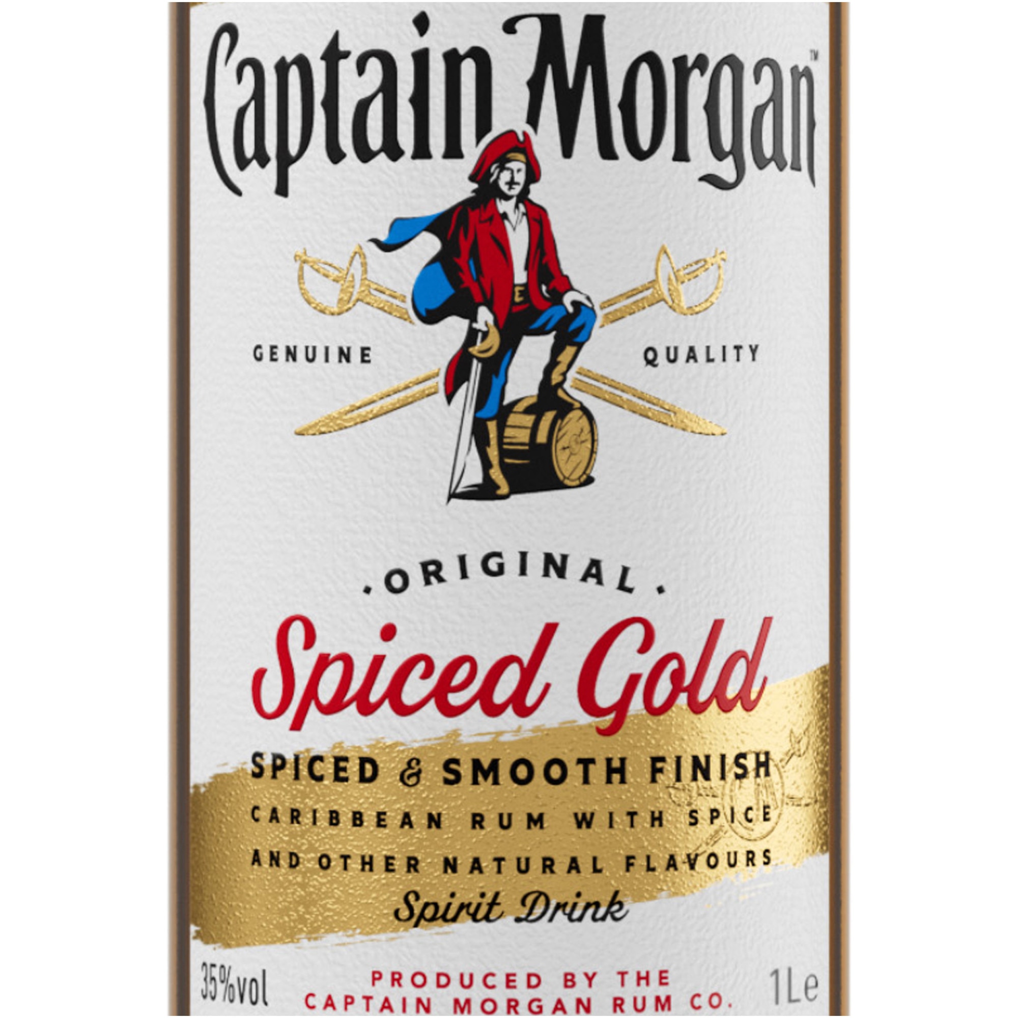 Rom Captain Morgan Original Spiced Gold, 1l - eMAG.ro