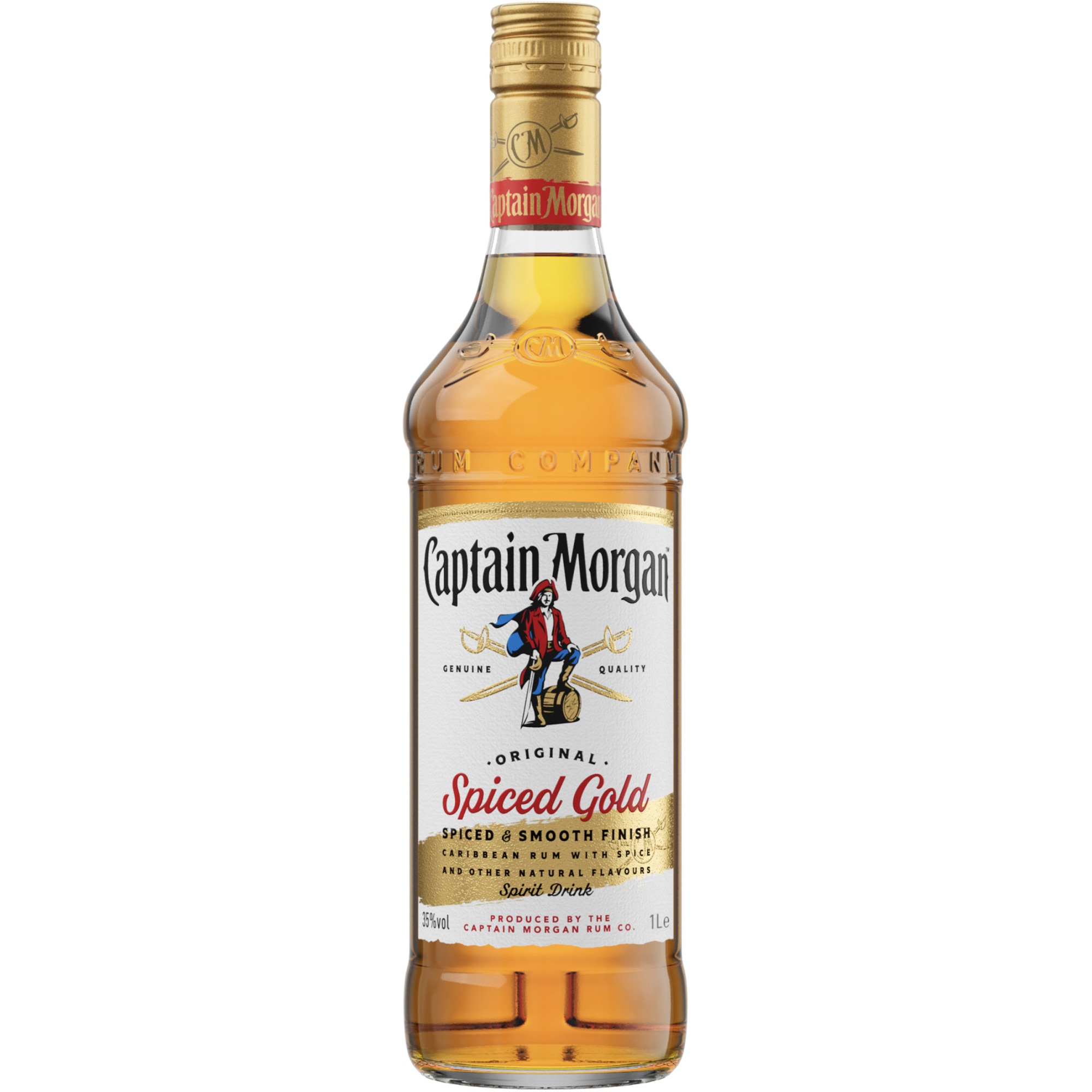 Rom Captain Morgan Original Spiced Gold, 1l - eMAG.ro