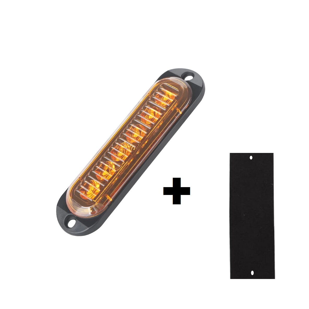 Lampa de semnalizare de urgenta cu 6 LED-uri, 12-24V, potrivita pentru asistenta rutiera ...