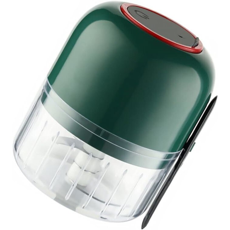 Mini tocator electric pentru legume si fructe, Zola®, plastic, 12x9 cm ...