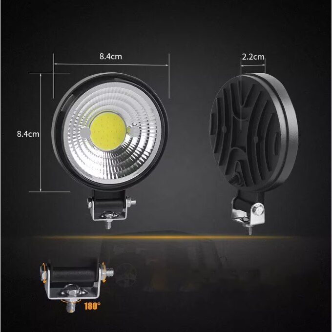 Proiector Auto LED Saiconcept®, 12V-24V, 3600 Lumeni, Rezistent la Apa ...