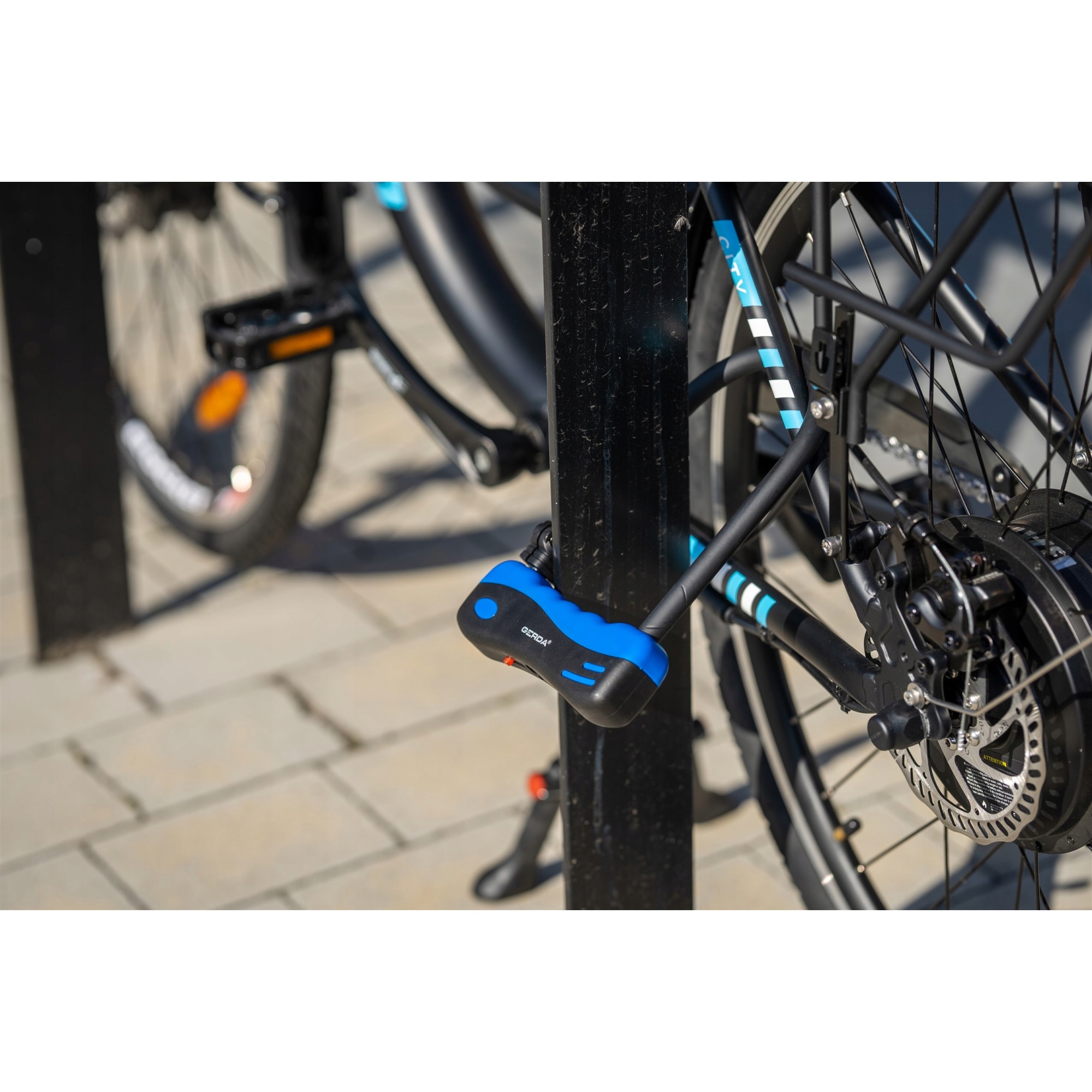 Antifurt bicicleta, Gerda, Ultra 245/165S, U-Lock, Cu Cheie, Otel ...