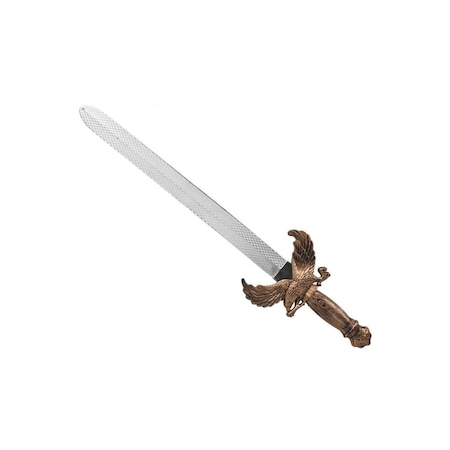 Sabie de jucarie cu model medieval Vultur, 52 cm, Aramiu - eMAG.ro