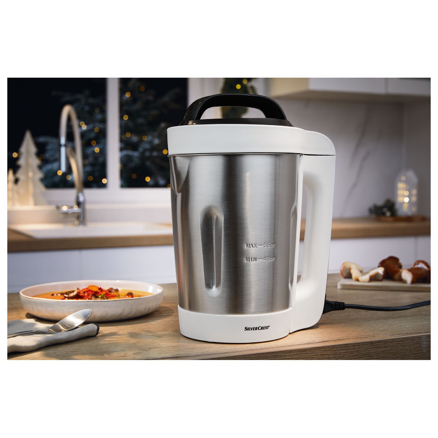 Robot de bucatarie 6 in 1 Silvercrest Cook N mix, 31.5 x 17.7 x 24.2 cm ...