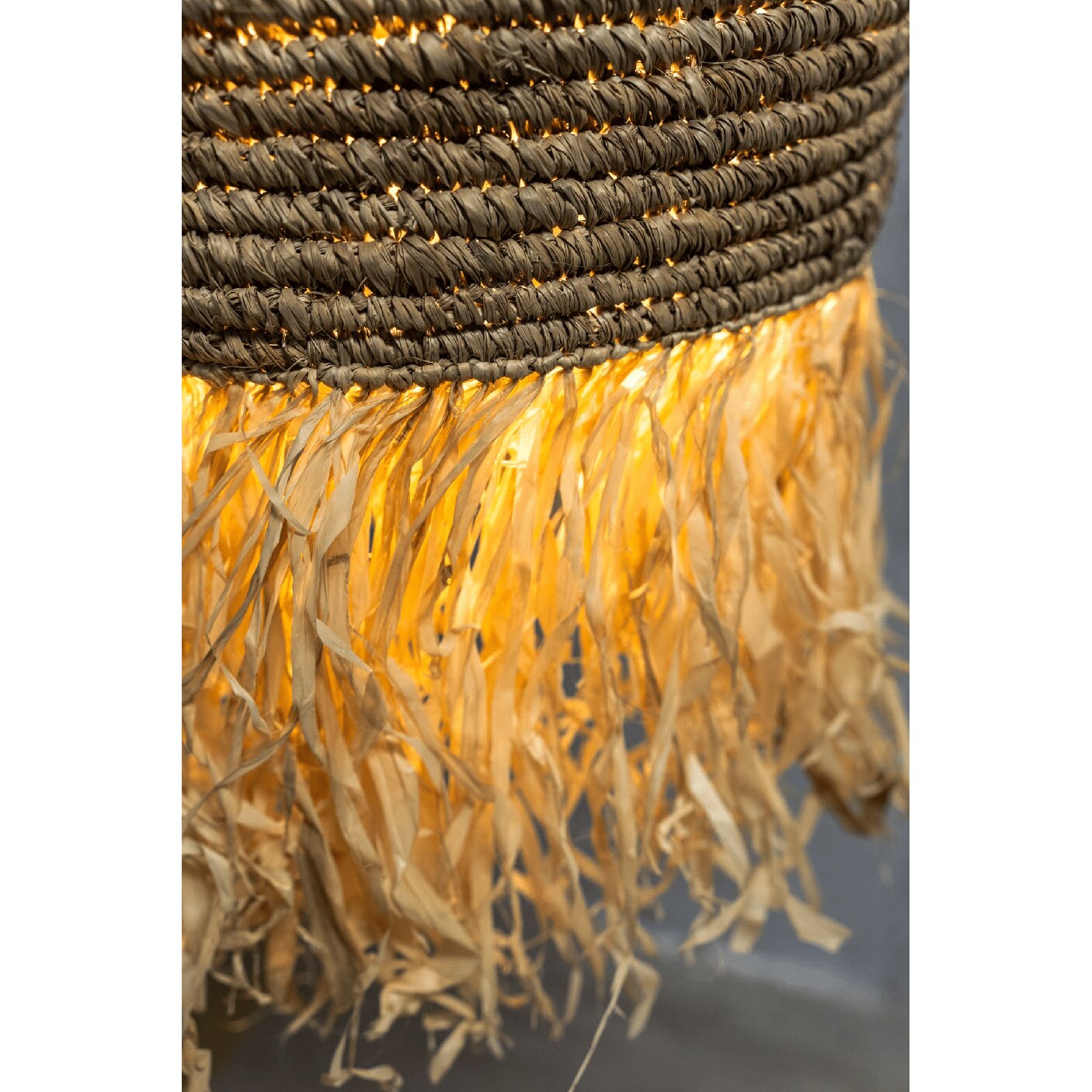 Abajur Meduza Bali, Handmade 36x36x90 - eMAG.ro