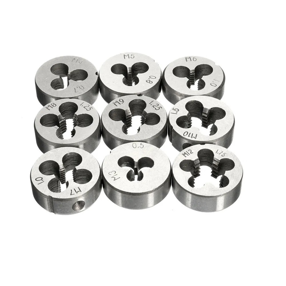 Set profesional filiere si tarozi, 40 piese, otel, cutie depozitare ...