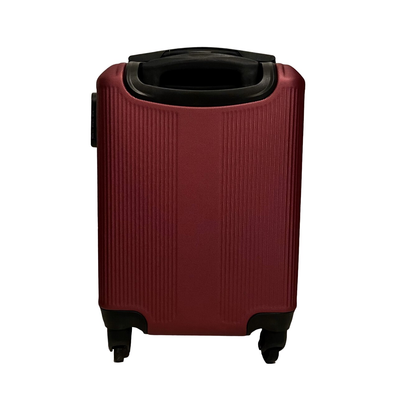 Troler cabina Wizz Air, Rosu Bordo, 47x30x20 ABS rezistent, Seretec ...