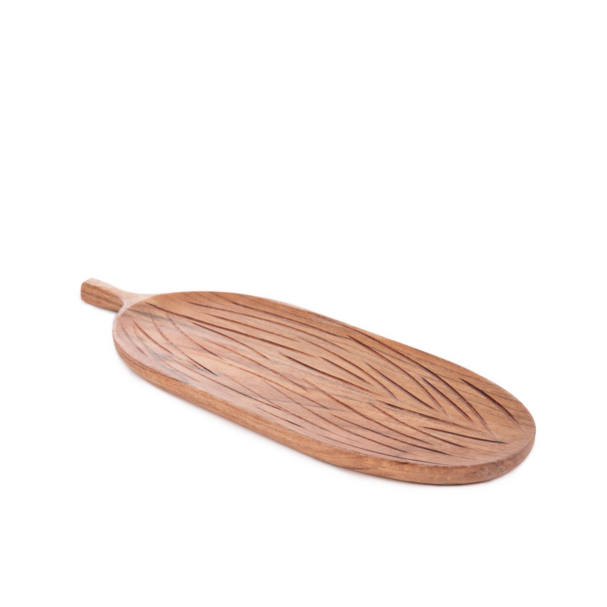 Tava decorativa ACACIA din lemn de salcam 38x14x1, 5 HOMLA - eMAG.ro