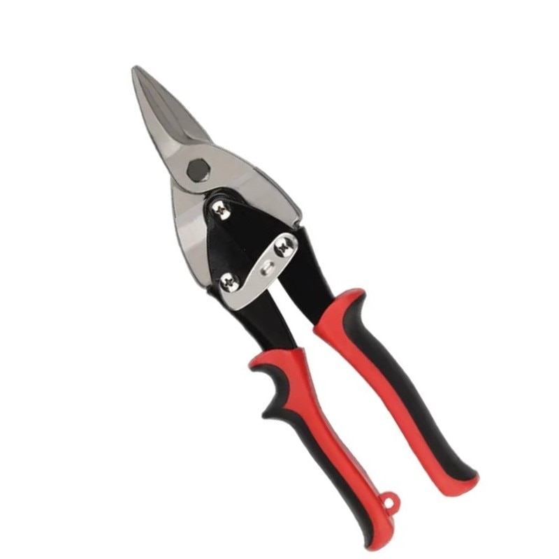 Foarfeca profesionala dreapta pentru taiat profile aluminiu si tabla ...