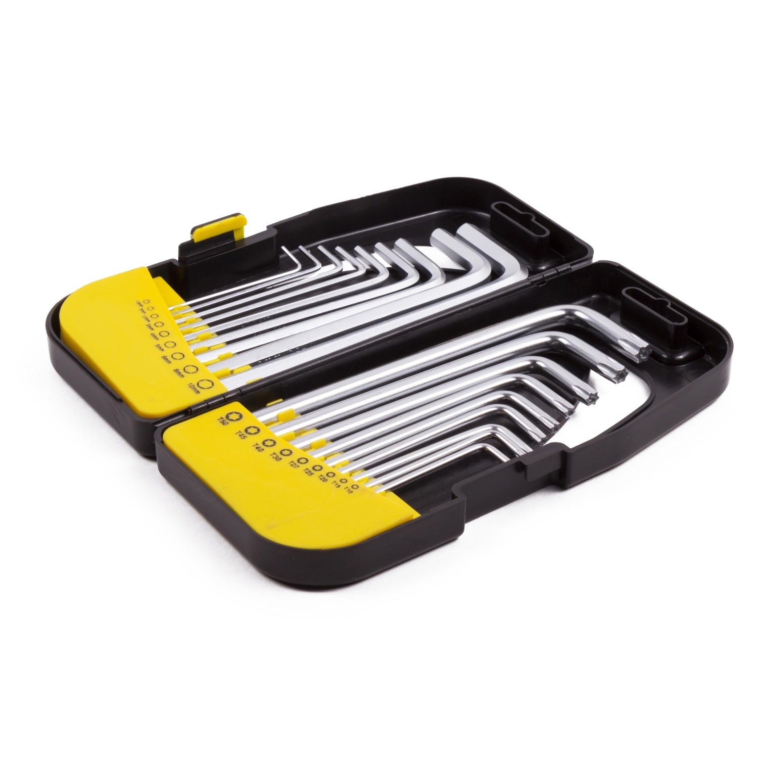 Set 18 chei hexagonale/torx lungi profesionale - eMAG.ro