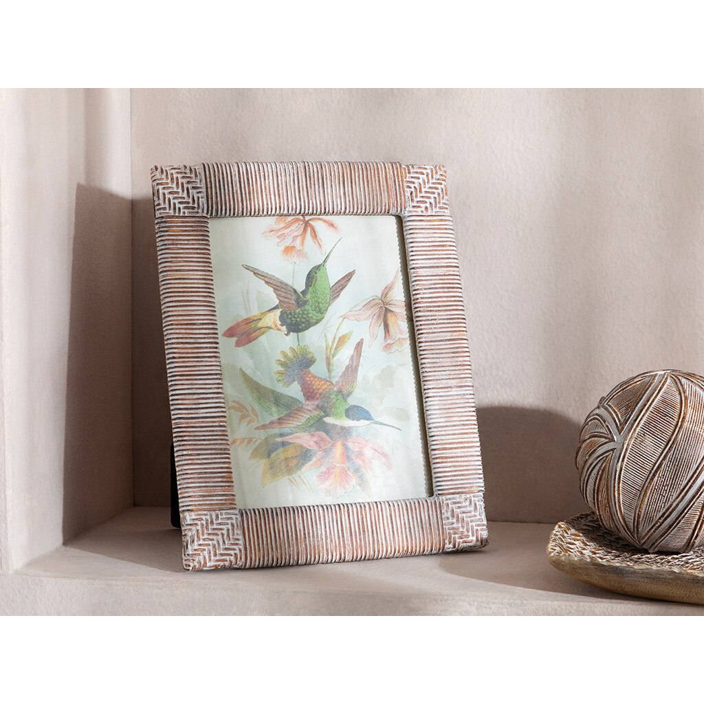 Rama foto, English Home, Natura, 13x18 cm, polirasina, maro - eMAG.ro