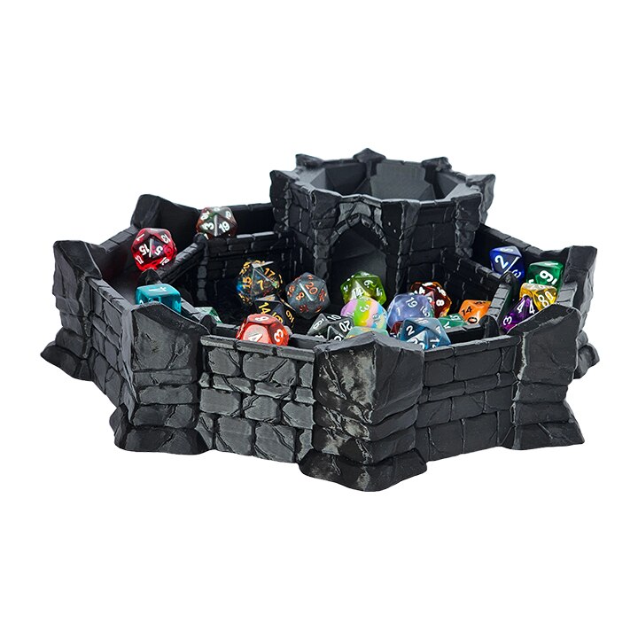 Dice Tower, D&D Dice Tower, Fighting Arena, черен - eMAG.bg