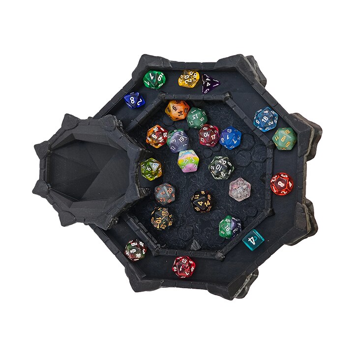 Dice Tower, D&D Dice Tower, Fighting Arena, черен - eMAG.bg
