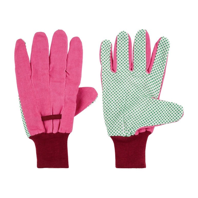 Set manusi de gradina Parkside, 2 bucati, roz, marimea 9 - eMAG.ro