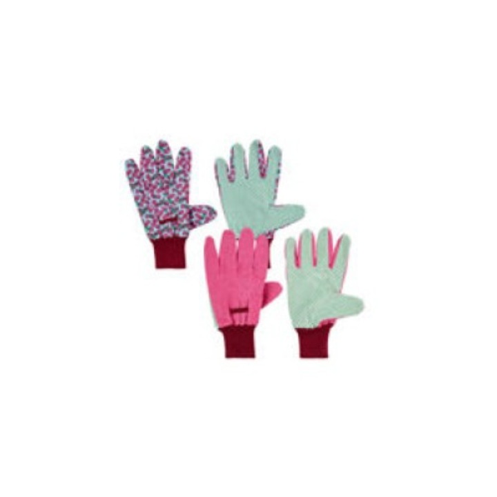 Set manusi de gradina Parkside, 2 bucati, roz, marimea 7 - eMAG.ro